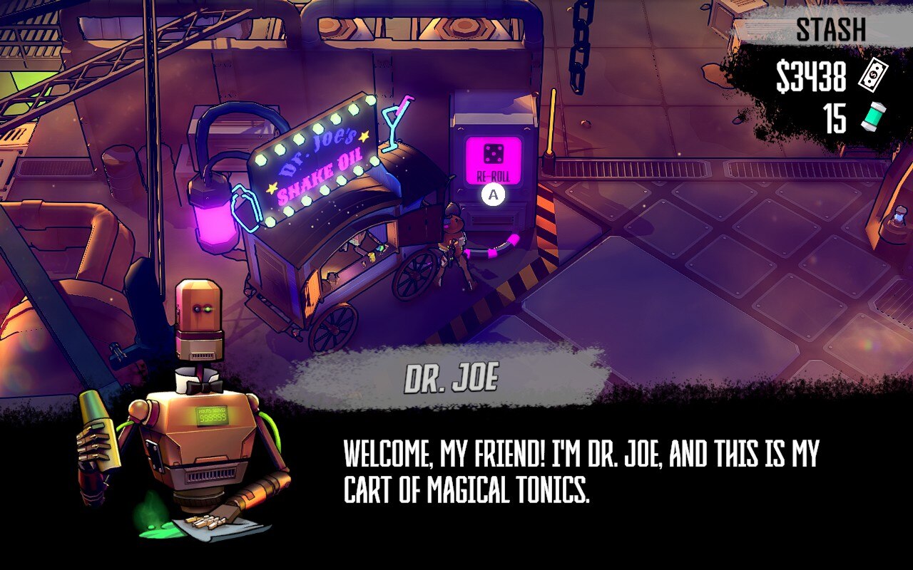 Dust & Neon Dr. Joe Magic Tonics - WayTooManyGames