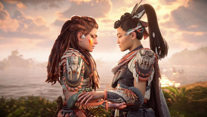 Aloy and Seyka - WayTooManyGames