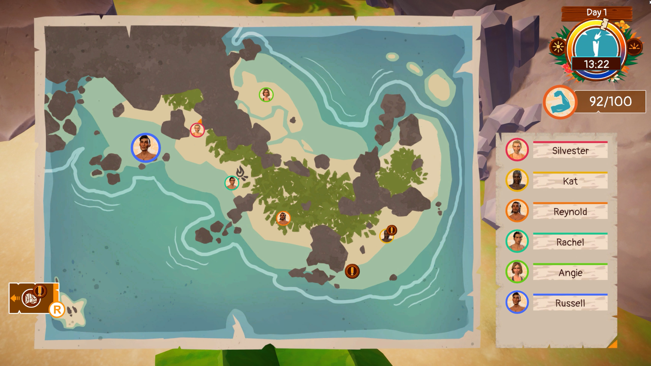 Survivor Castawar Island Map - WayTooManyGames