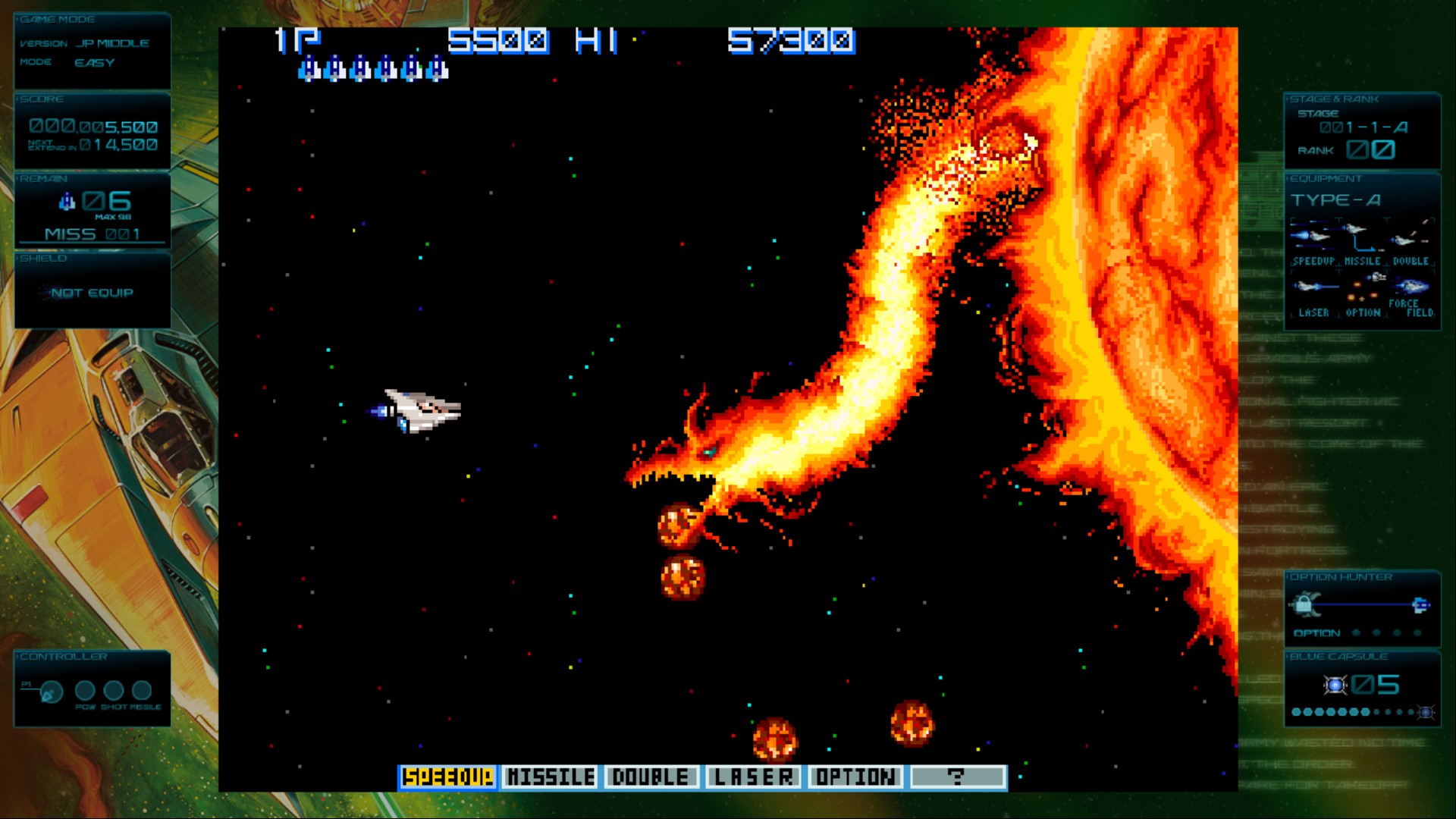 Review - Gradius Origins - WayTooManyGames